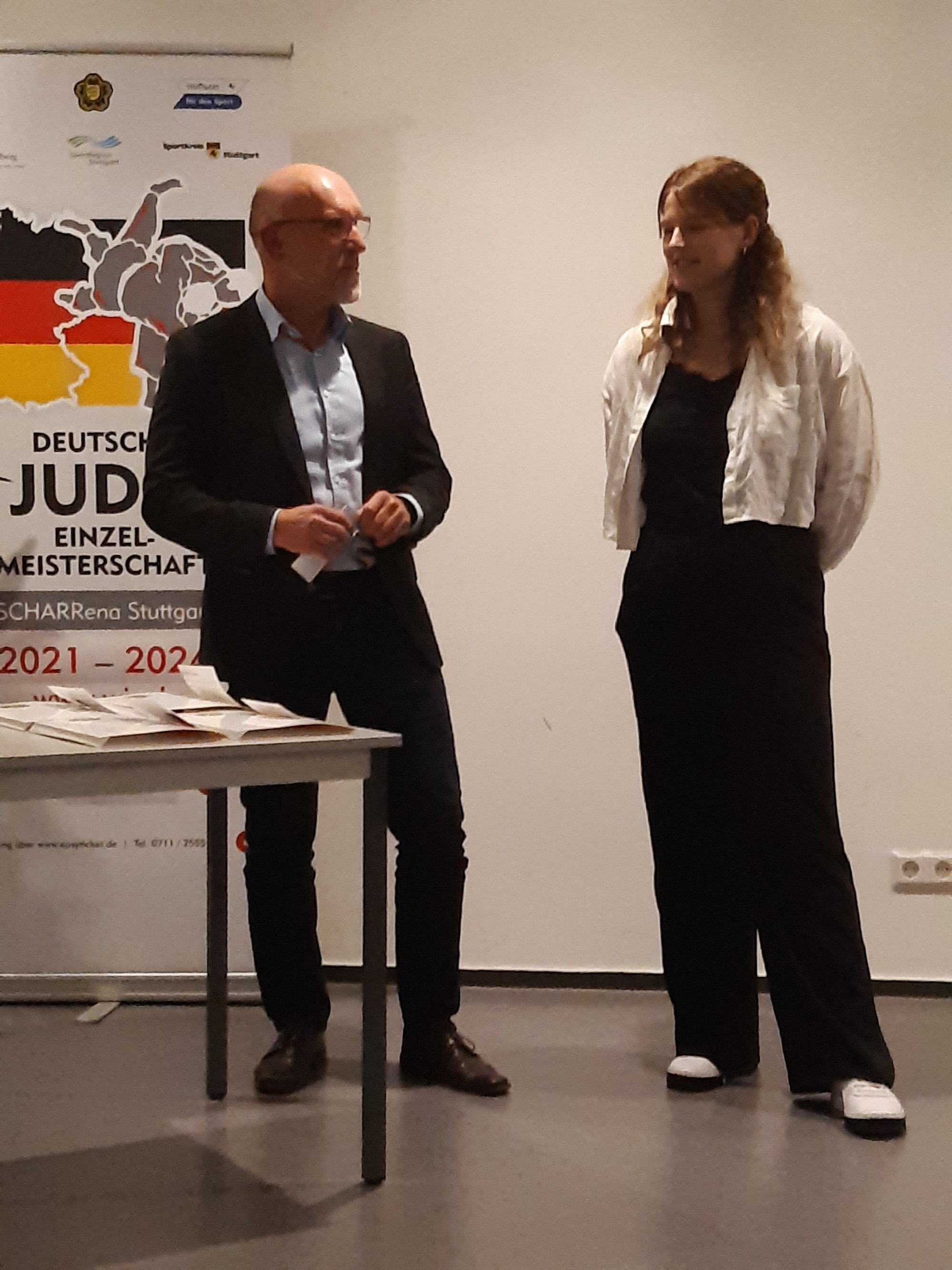 Empfang für erfolgreiche WJV-Sportlerinnen am OSP Stuttgart ...